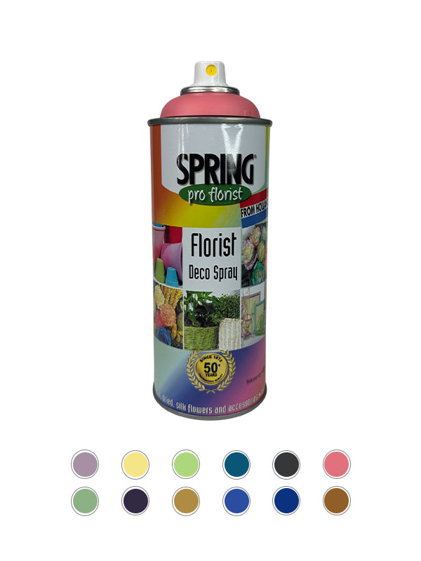 Spring Pro Florist Floral Spray Paint – Safe for Fresh, Dried & Silk F ...